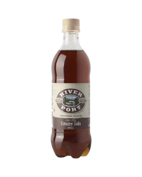 Riverport Creamy Soda 600ml Plastic Bottle - Ctn of 12 - Hepburn Beverages