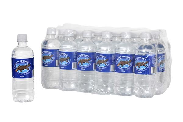 Hepburn Springs Crystal Spring Water 600ml- Sleeve of 24 - Hepburn ...